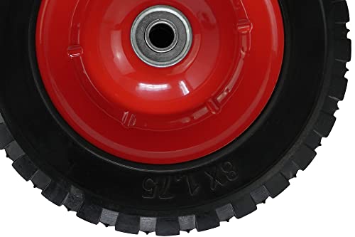 Shepherd 9594 Semi Pneumatic Sawtooth Tread Replacement Wheels