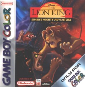 disney's the lion king: simba's mighty adventure (gbc)