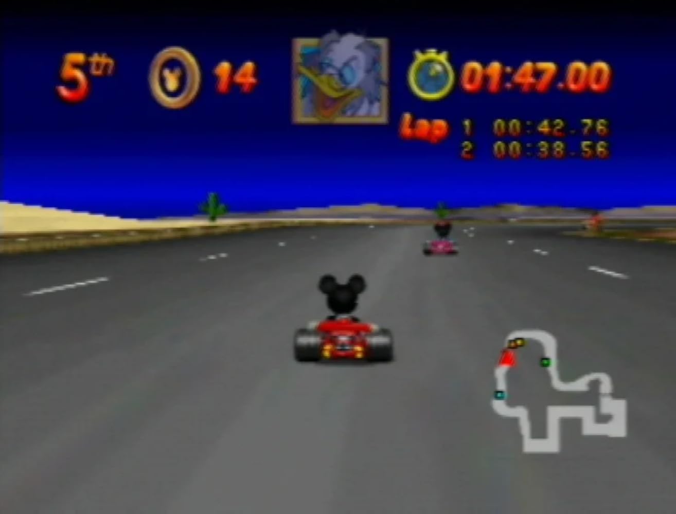 Mickey's Speedway USA - Nintendo 64