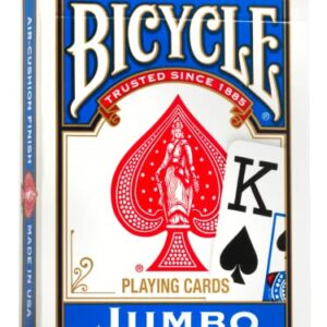 Springbok Bicycle Poker Size Jumbo Index Playing Cards (Colors May Vary)