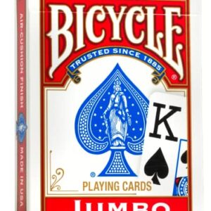 Springbok Bicycle Poker Size Jumbo Index Playing Cards (Colors May Vary)