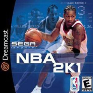 nba 2k1 - sega dreamcast