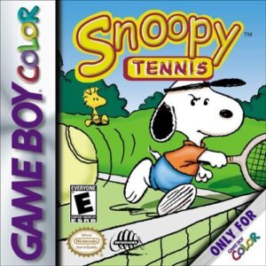 snoopy tennis