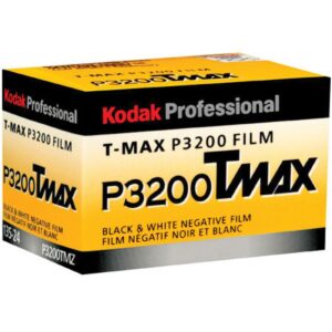 kodak t-max p3200 professional/ tmz - 36 exposure black & white 35mm film