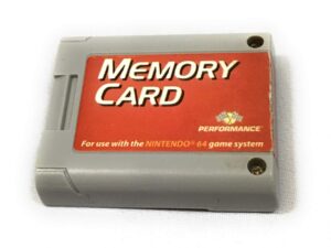 ultra-pak memory card for nintendo 64