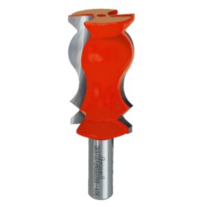 freud 99-406: 1-1/4" (dia.) crown molding bit with 1/2" shank, 25/64" large radius