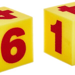 Learning Resources Giant Soft Cubes - Numerals