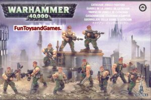 games workshop imperial guard catachan jungle fighters box set