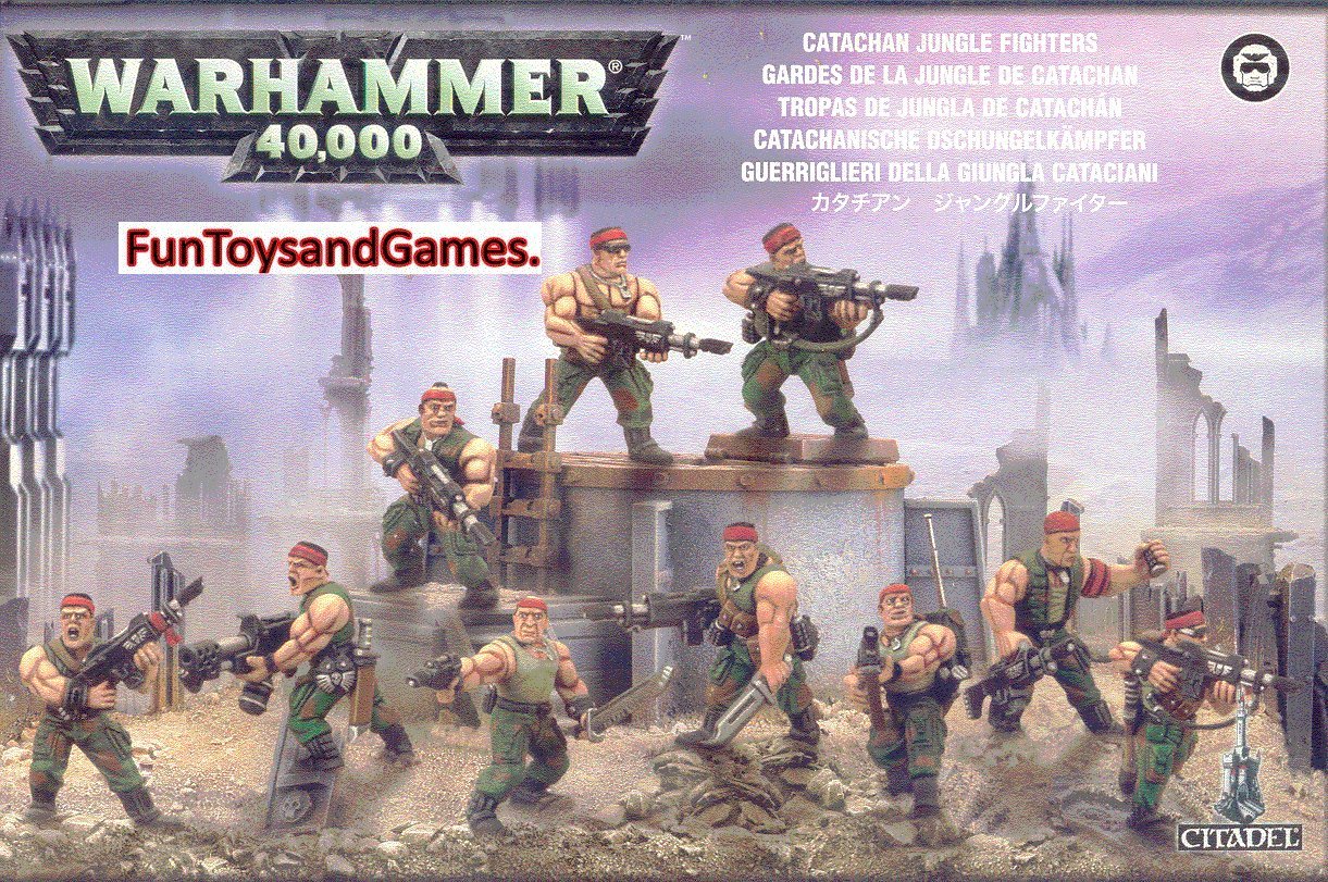 Games Workshop Imperial Guard Catachan Jungle Fighters Box Set