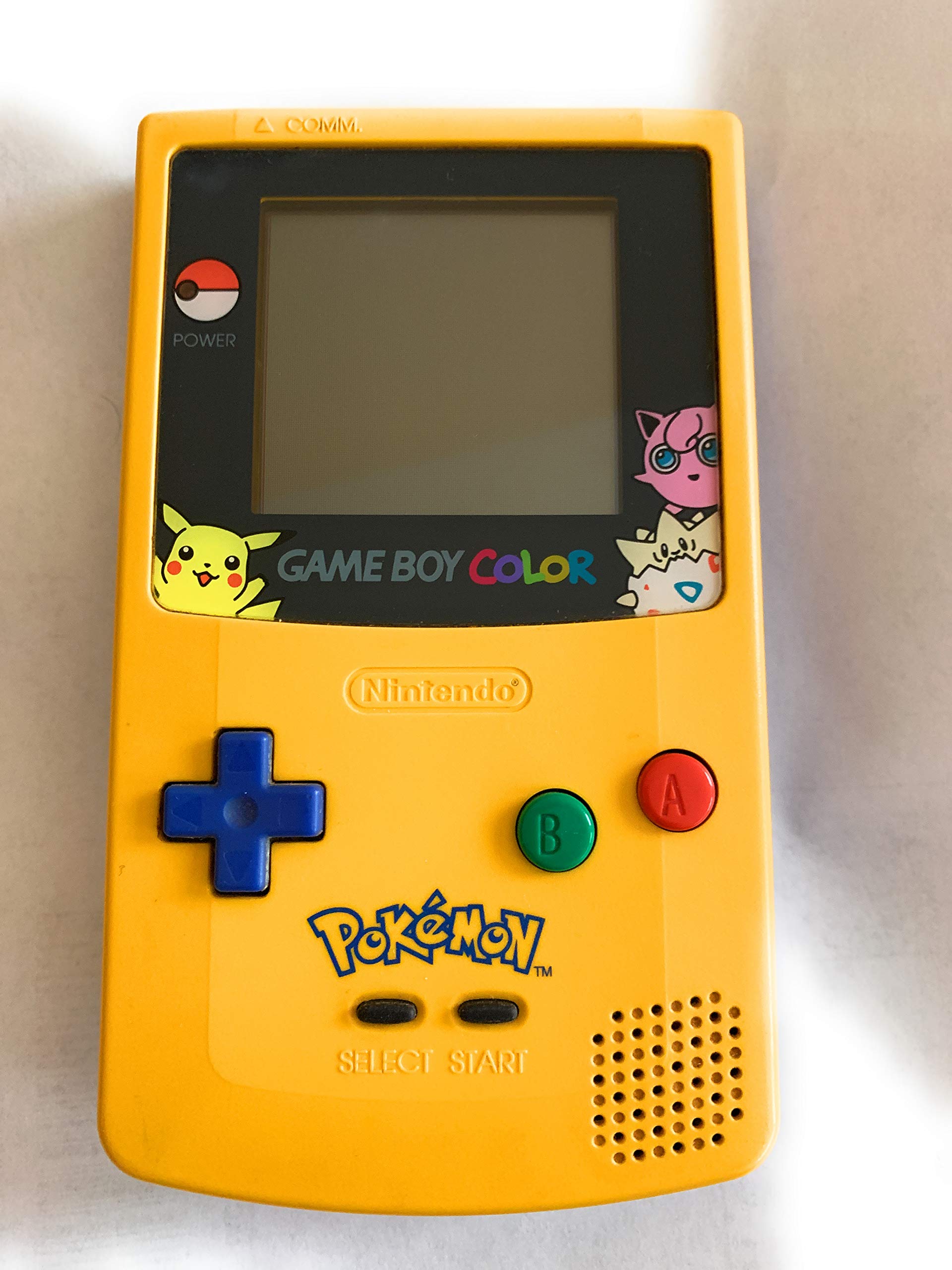 Game Boy Color - Limited Pokemon Edition - Yellow