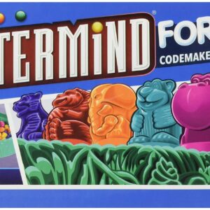 Pressman Mastermind for Kids - Codebreaking Game With Three Levels of Play Multicolor, 5"