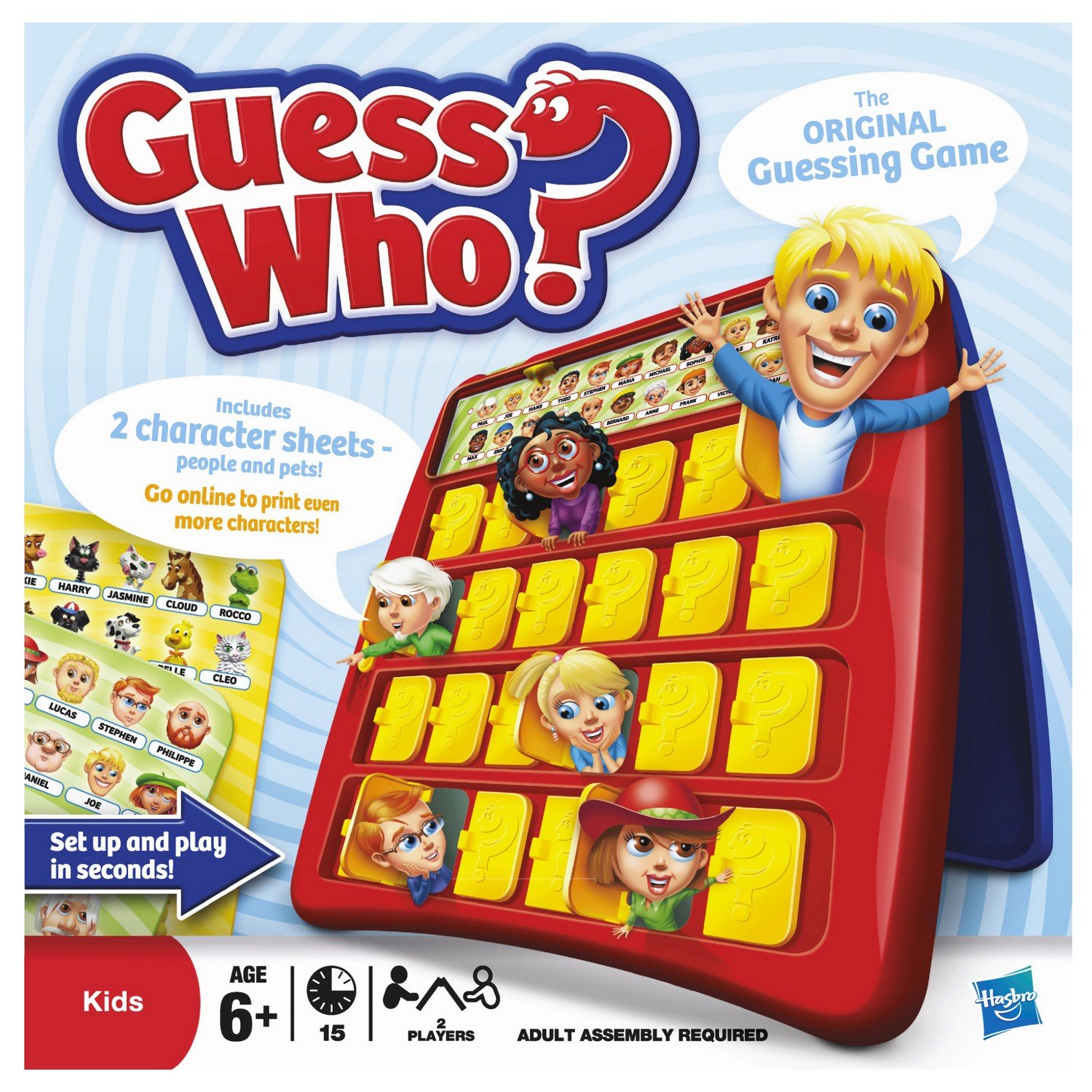 Hasbro Guess Who, Game