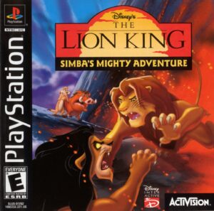 lion king 2: simba's mighty adventure - playstation