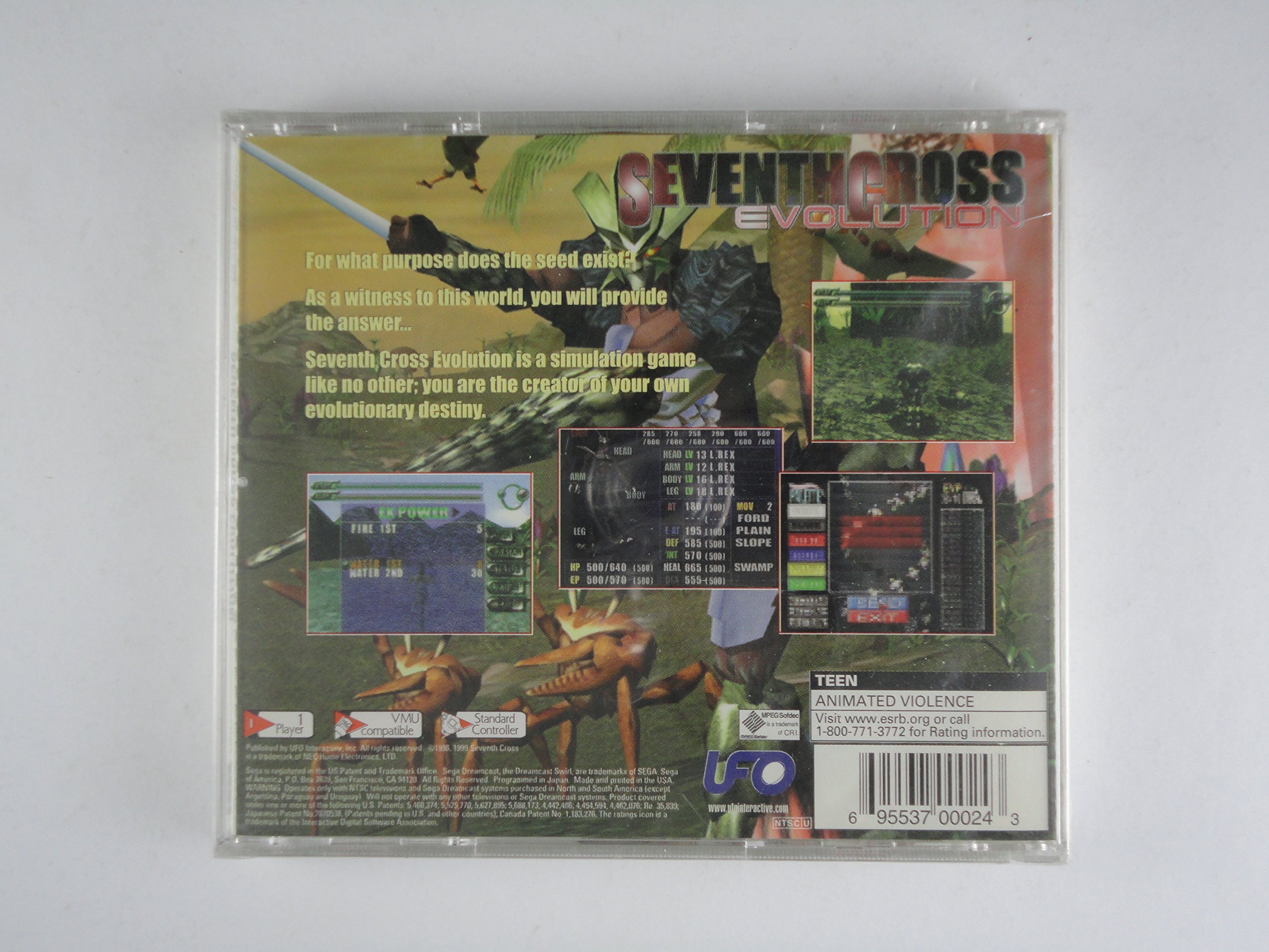 Seventh Cross: Evolution - Sega Dreamcast