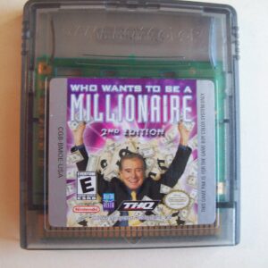 Who Wants to Be a Millionaire - Game Boy Color