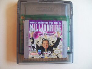 who wants to be a millionaire - game boy color