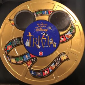 Wonderful World of Disney Trivia Game in Collectible Tin