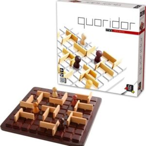 Quoridor Mini | Travel-Friendly Strategy Game for Families and Adults | Ages 8+ | 2 Players | 15 Minutes