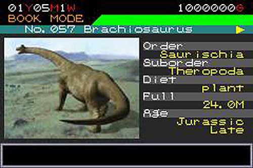 Jurassic Park III: Park Builder - Game Boy Advance