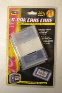 gba 6-pak care case - game boy advance