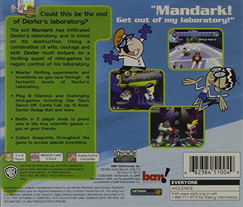 Dexter's Laboratory: Mandarks Laboratory - PlayStation