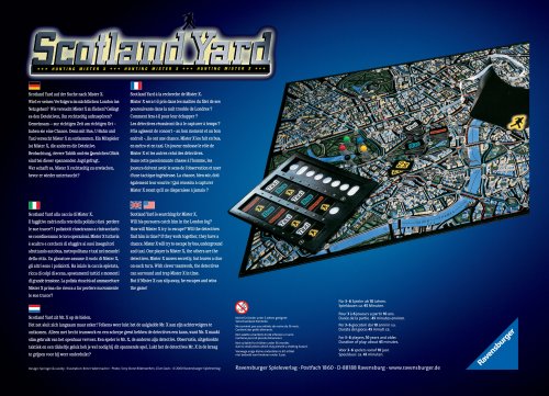 Ravensburger Scotland Yard - Family Game