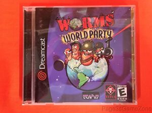 worms world party - sega dreamcast