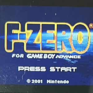 F Zero Maximum Velocity Japanese Game Boy Advance