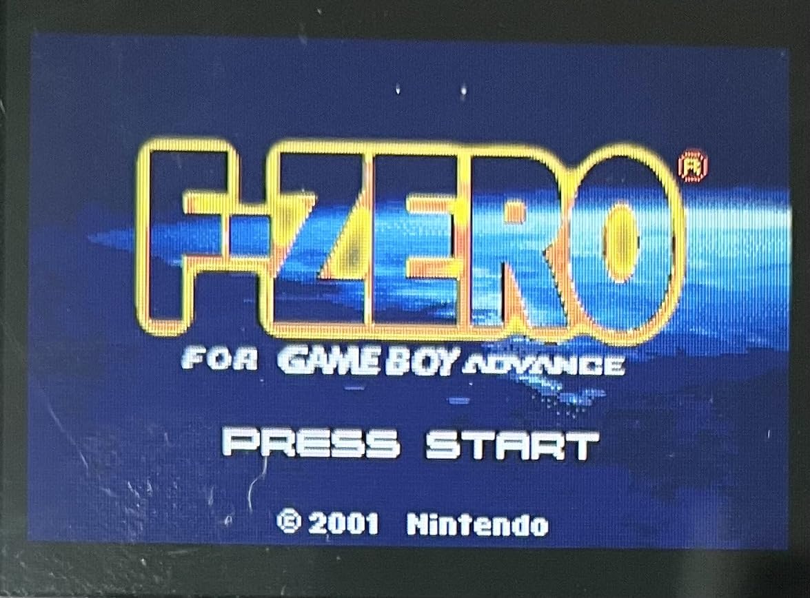 F Zero Maximum Velocity Japanese Game Boy Advance