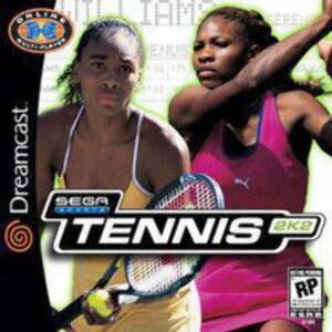 tennis 2k2 - sega dreamcast