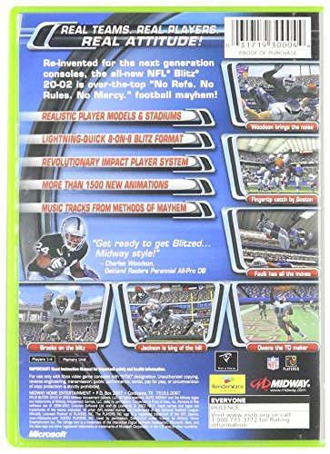 NFL Blitz 2002 - Xbox