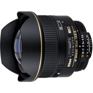 nikon af fx nikkor 14mm f/2.8d ed ultra wide angle fixed zoom lens with auto focus for nikon dslr cameras