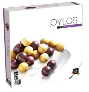 pylos mini | travel-friendly strategy game for adults and families | ages 8+ | 2 players | 15 minutes