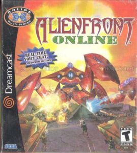 alien front online w/microphone - sega dreamcast