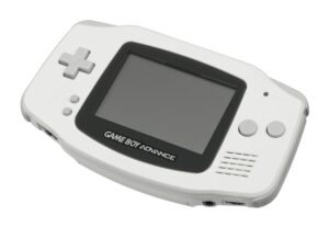 nintendo game boy advance - white