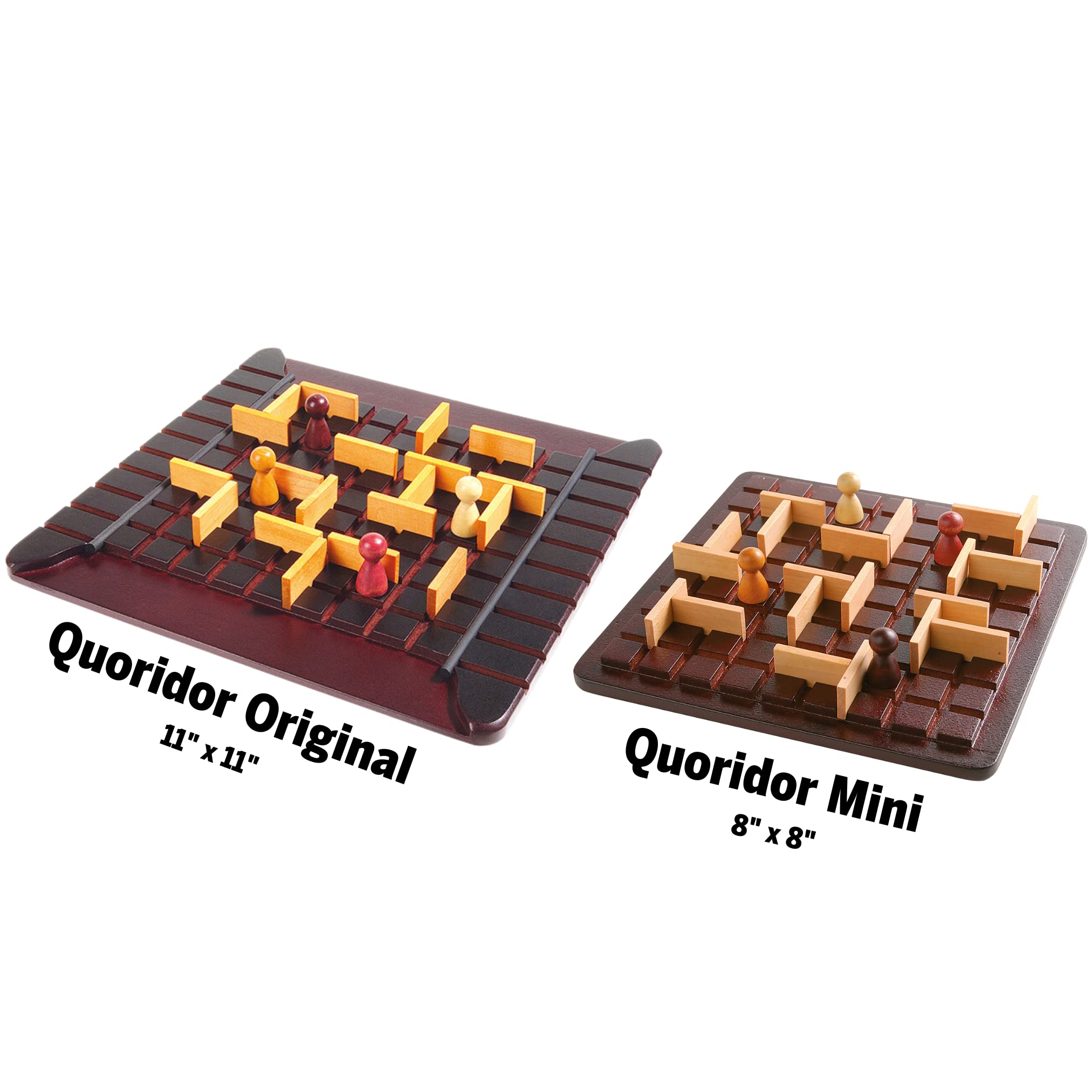 Quoridor Mini | Travel-Friendly Strategy Game for Families and Adults | Ages 8+ | 2 Players | 15 Minutes