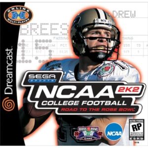 ncaa football 2k2 - sega dreamcast