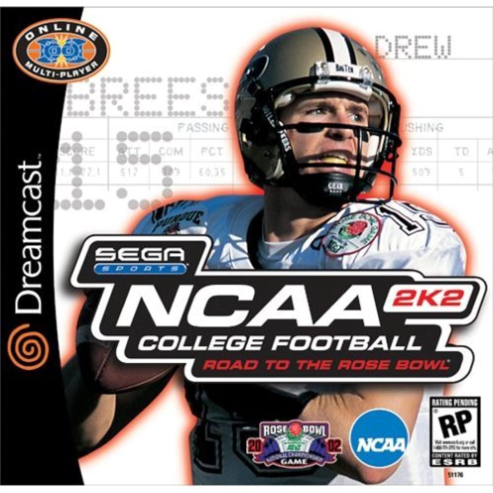 NCAA Football 2K2 - Sega Dreamcast