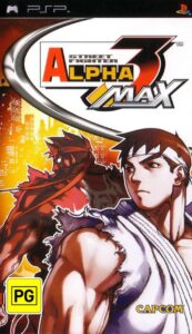 street fighter alpha 3 max - sony psp