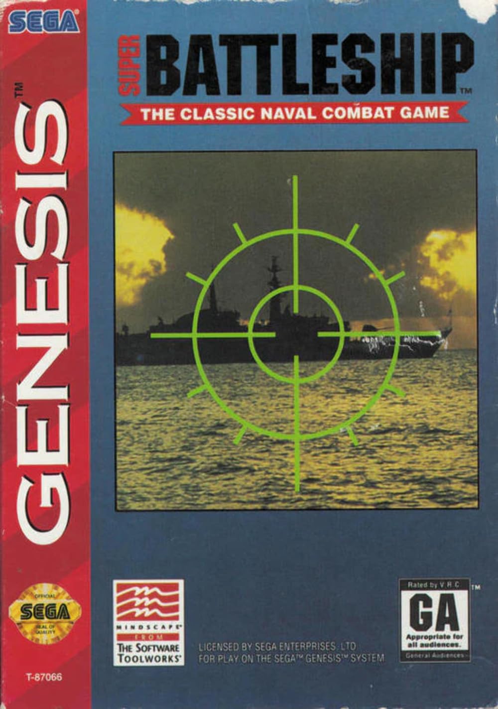 Super Battleship - Sega Genesis