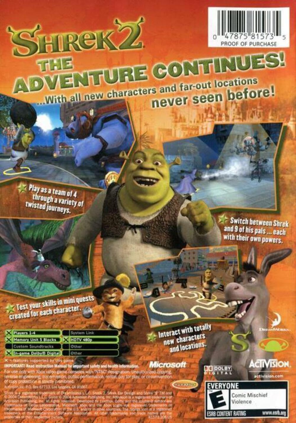 Shrek 2 - Xbox