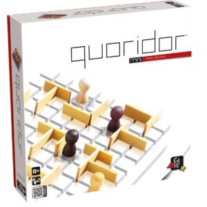 Quoridor Mini | Travel-Friendly Strategy Game for Families and Adults | Ages 8+ | 2 Players | 15 Minutes