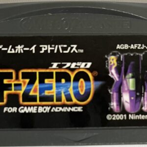 F Zero Maximum Velocity Japanese Game Boy Advance