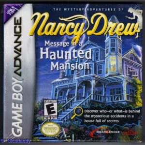 Nancy Drew: Message in a Haunted Mansion - Game Boy Advance