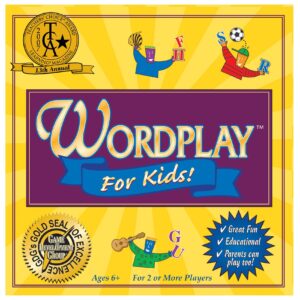 Wordplay for Kids — The Fast-Paced, Award-Winning Game Where Kids Race to Create Words — Fun & Educational for The Whole Family, Ages 6 & Up