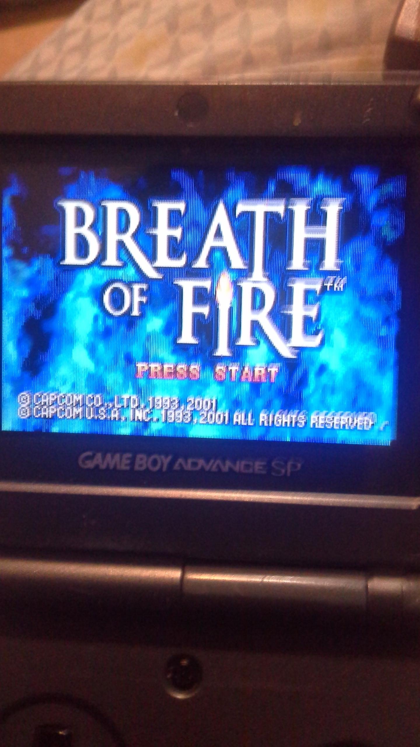 Breath of Fire - Game Boy Advance