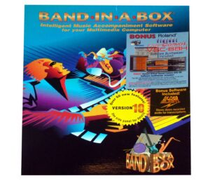 band in a box version 10 pro professional intelligent music accompaniment software for your multimedia computer win/mac