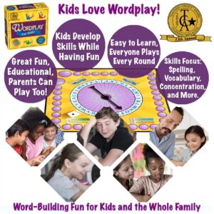 Wordplay for Kids — The Fast-Paced, Award-Winning Game Where Kids Race to Create Words — Fun & Educational for The Whole Family, Ages 6 & Up