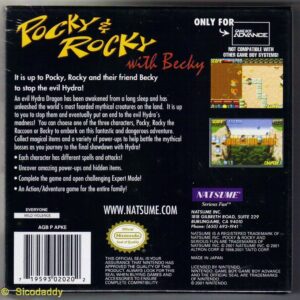 Pocky & Rocky with Becky - Game Boy Advance