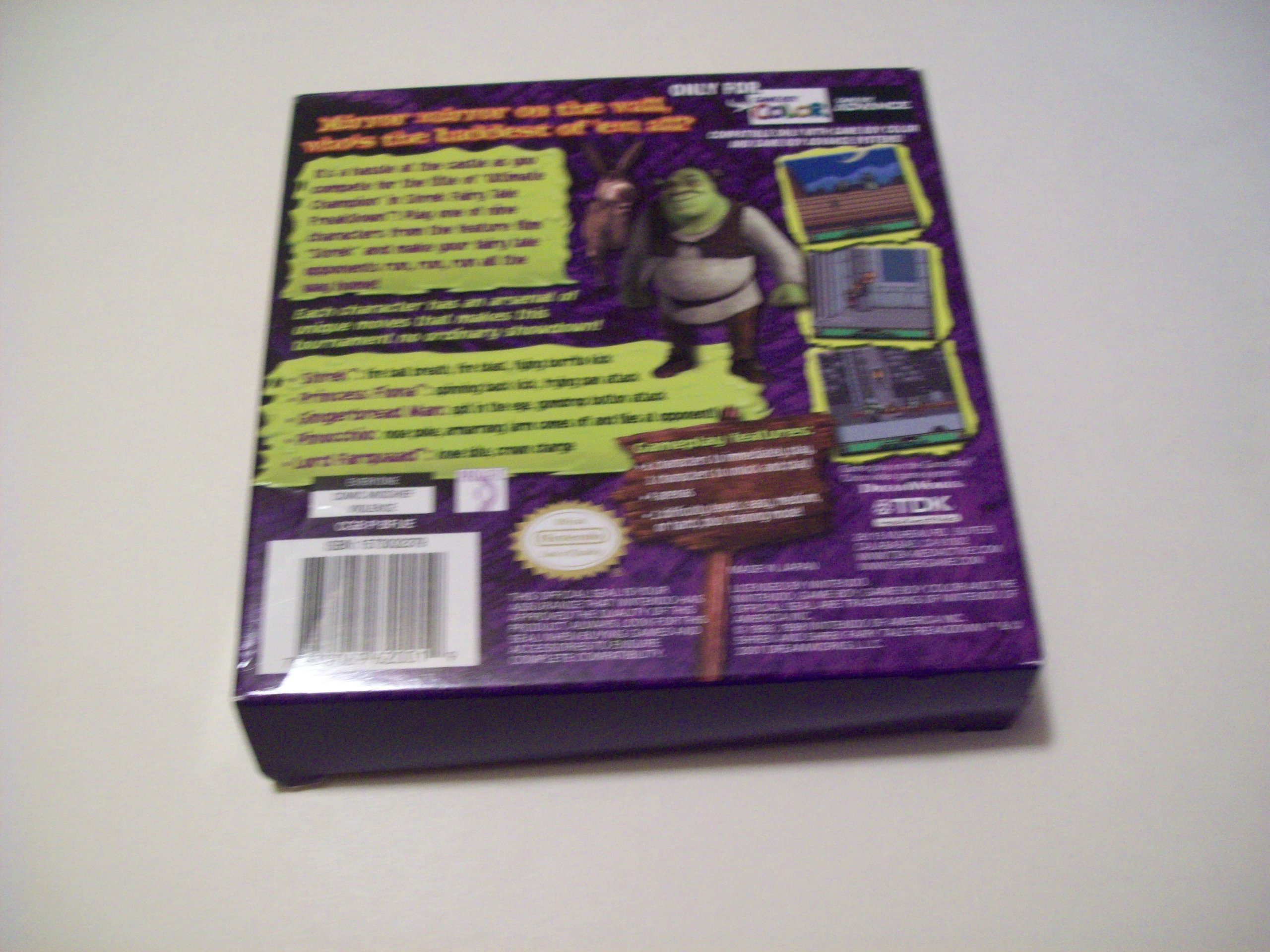 Gameboy color Game SHREK FAIRY TALE FREAKDOWN